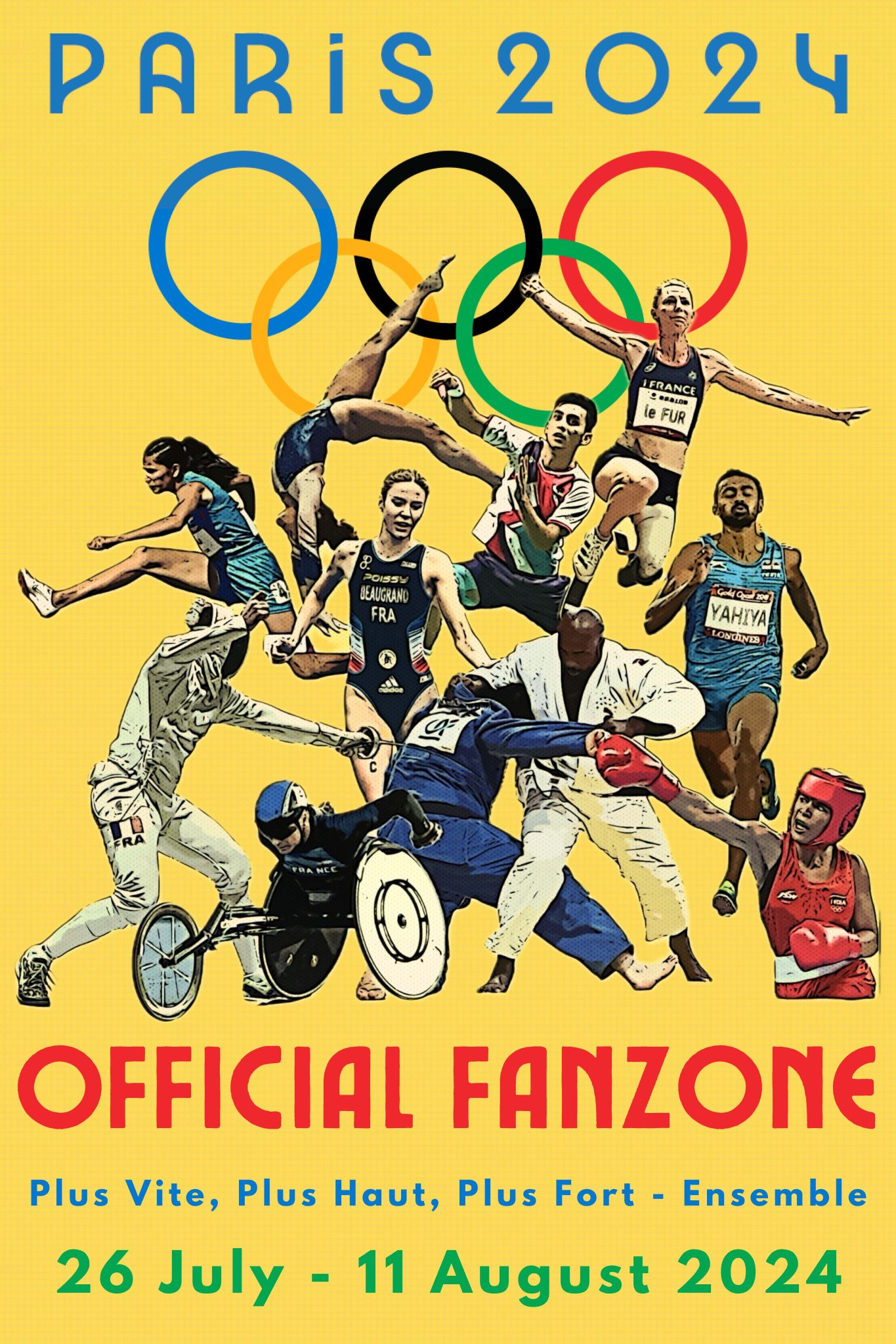 Event: Official Fan Zone - Embassy of France | Paris 2024 Olympic ...