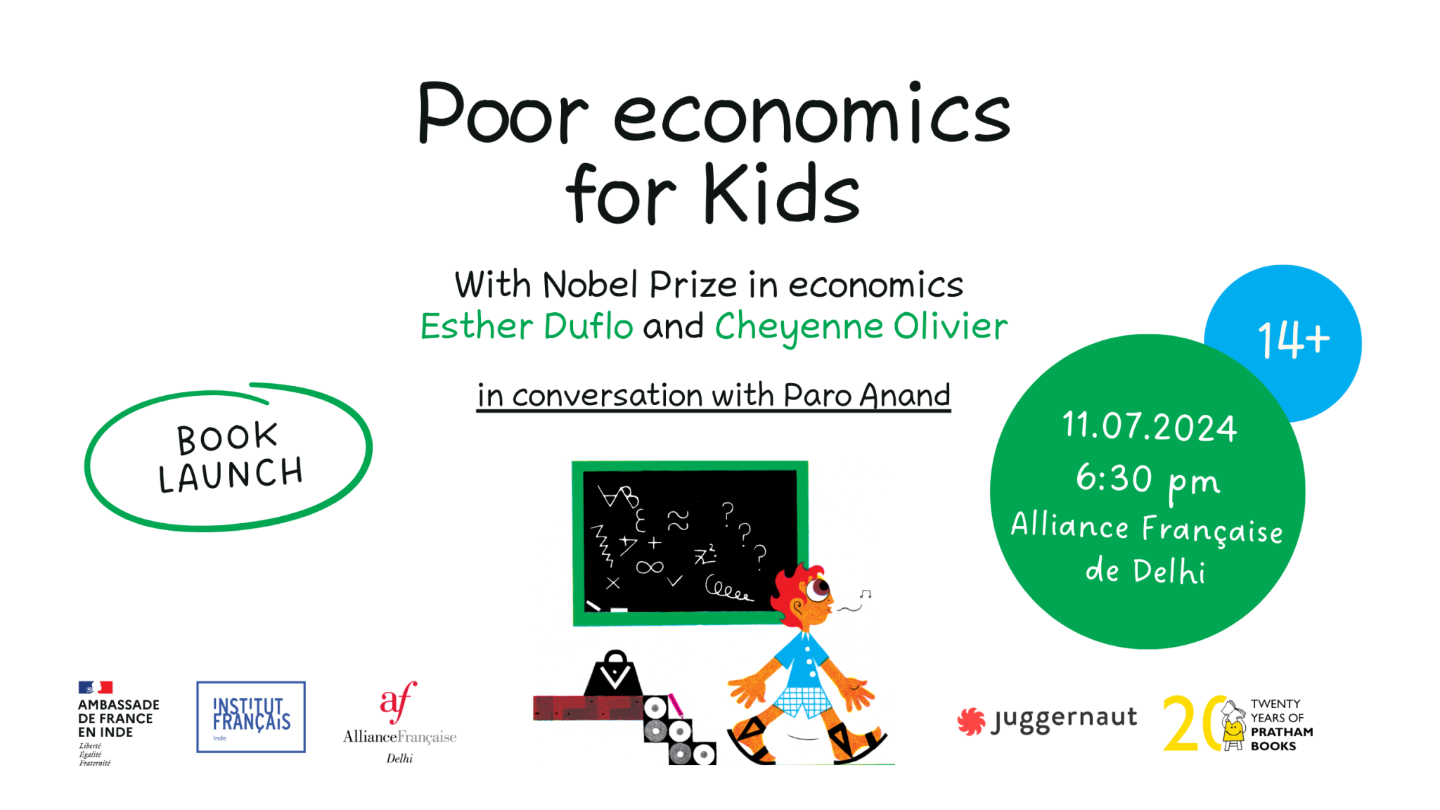 Book Launch: Poor Economics for Kids - Esther Duflo & Cheyenne Olivier ...