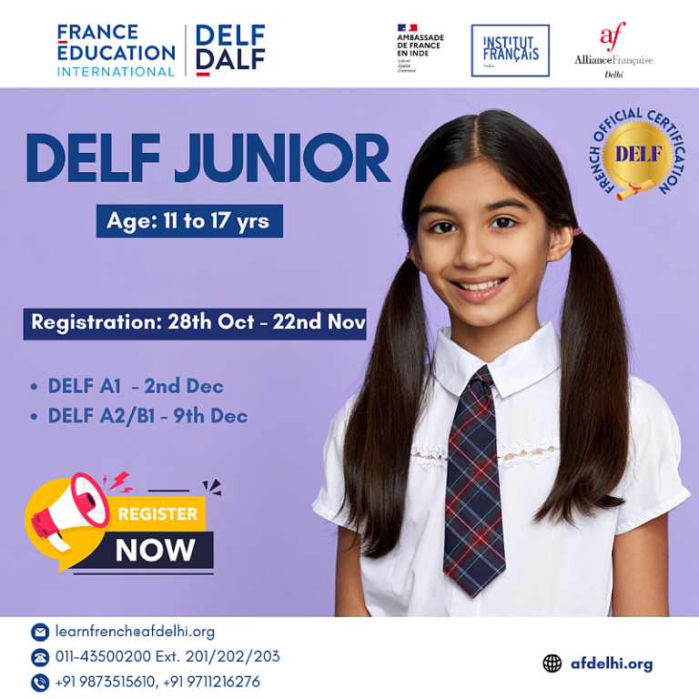 DELF / DALF Exams - Alliance Française de Delhi