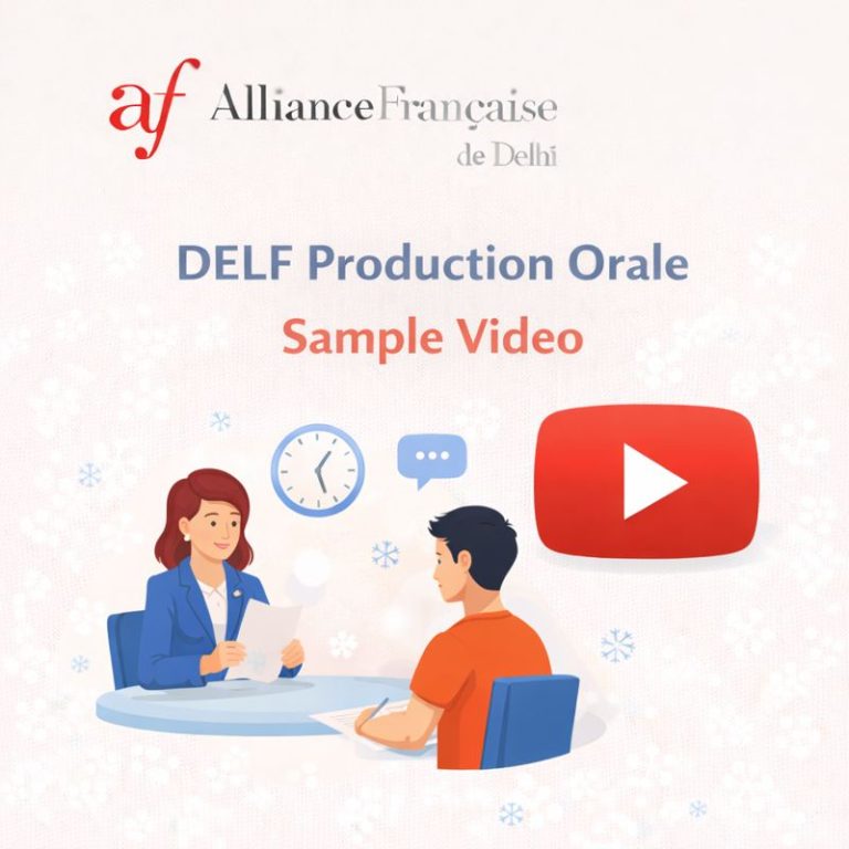 DELF / DALF Exams - Alliance Française de Delhi
