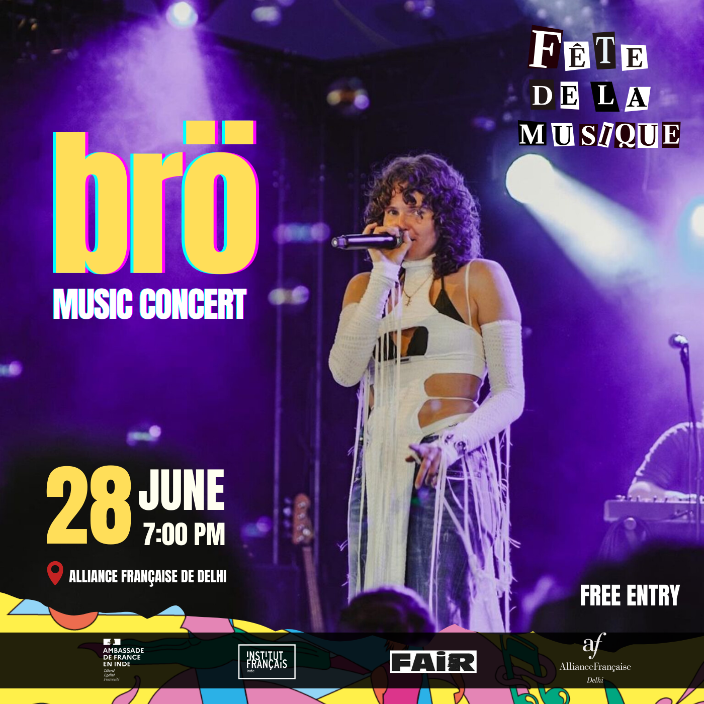 Music Concert by Brö | 28th June - Alliance Française de Delhi
