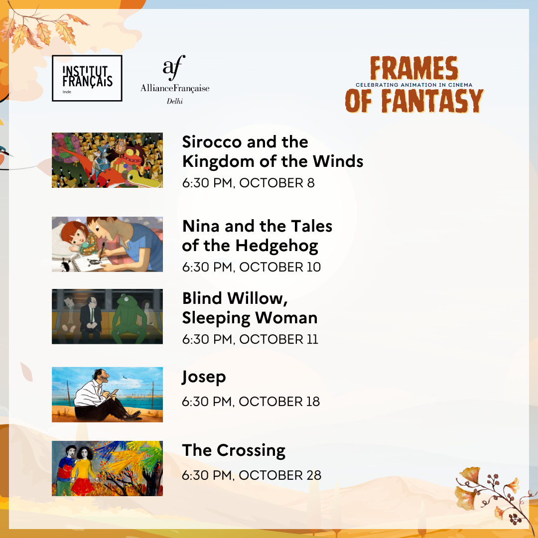 The Frames of Fantasy: October Animation Film Festival - Alliance ...