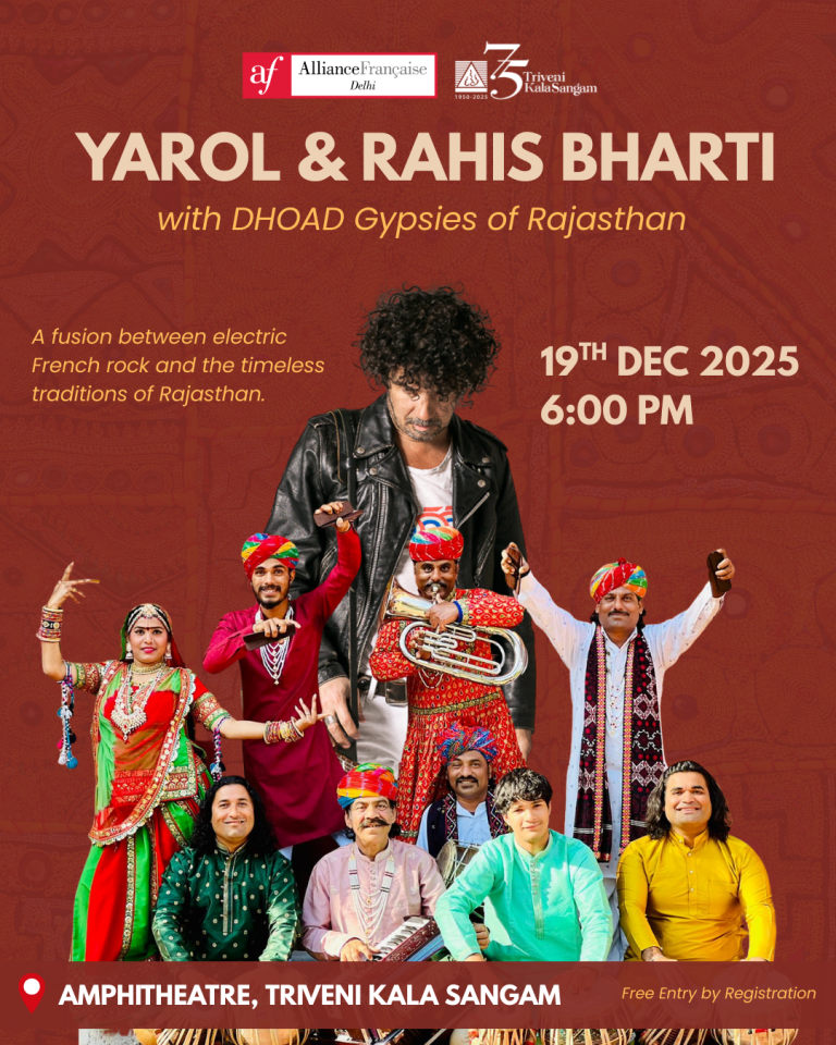 French Rock & Roll meets Rajasthan: YAROL POUPAUD & DHOAD - Alliance ...