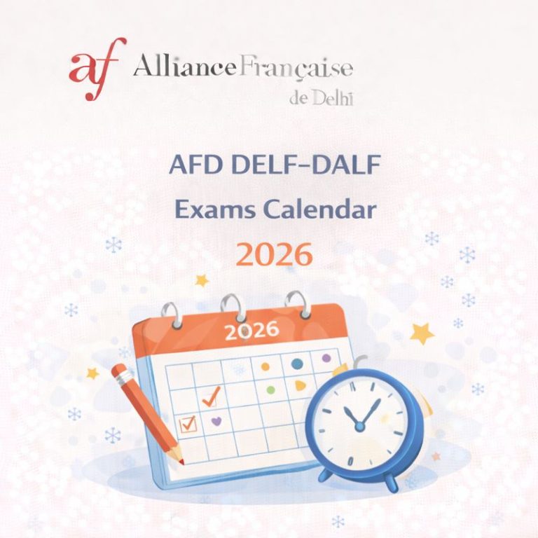 DELF / DALF Exams - Alliance Française de Delhi